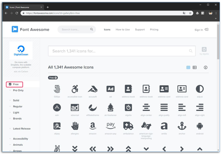 Font Awesome 5を使おう・Webアイコンの使い方【CSS】 | Mutakkoのブログ